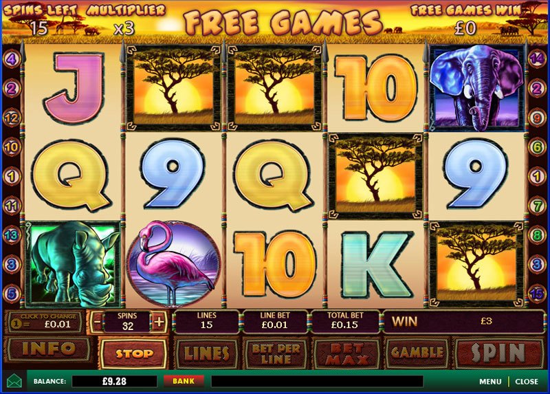 Safari Heat Online Pokies 2025 - FREE Game Demo!